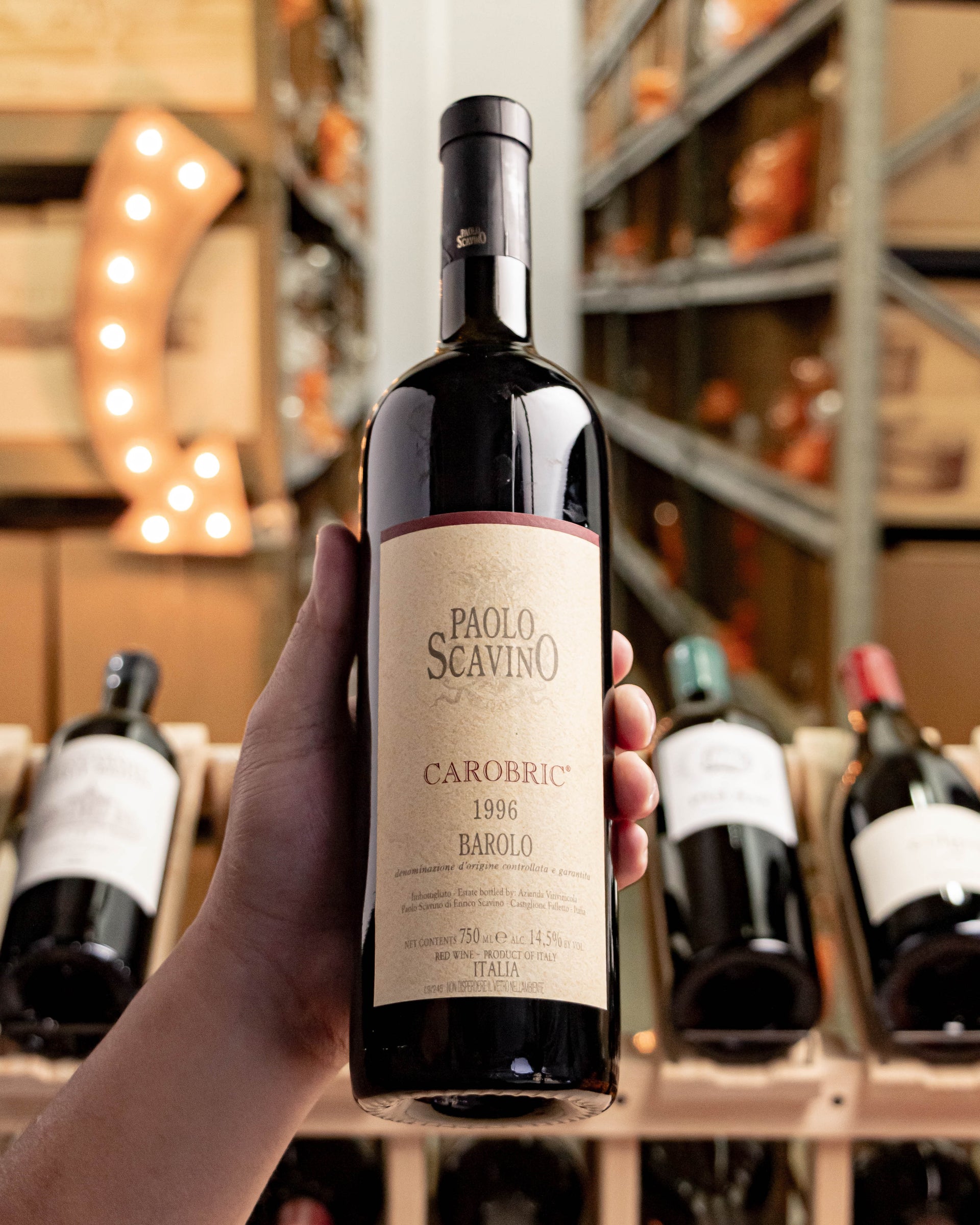 Paolo Scavino Barolo Carobric 1996 – First Bottle Wines