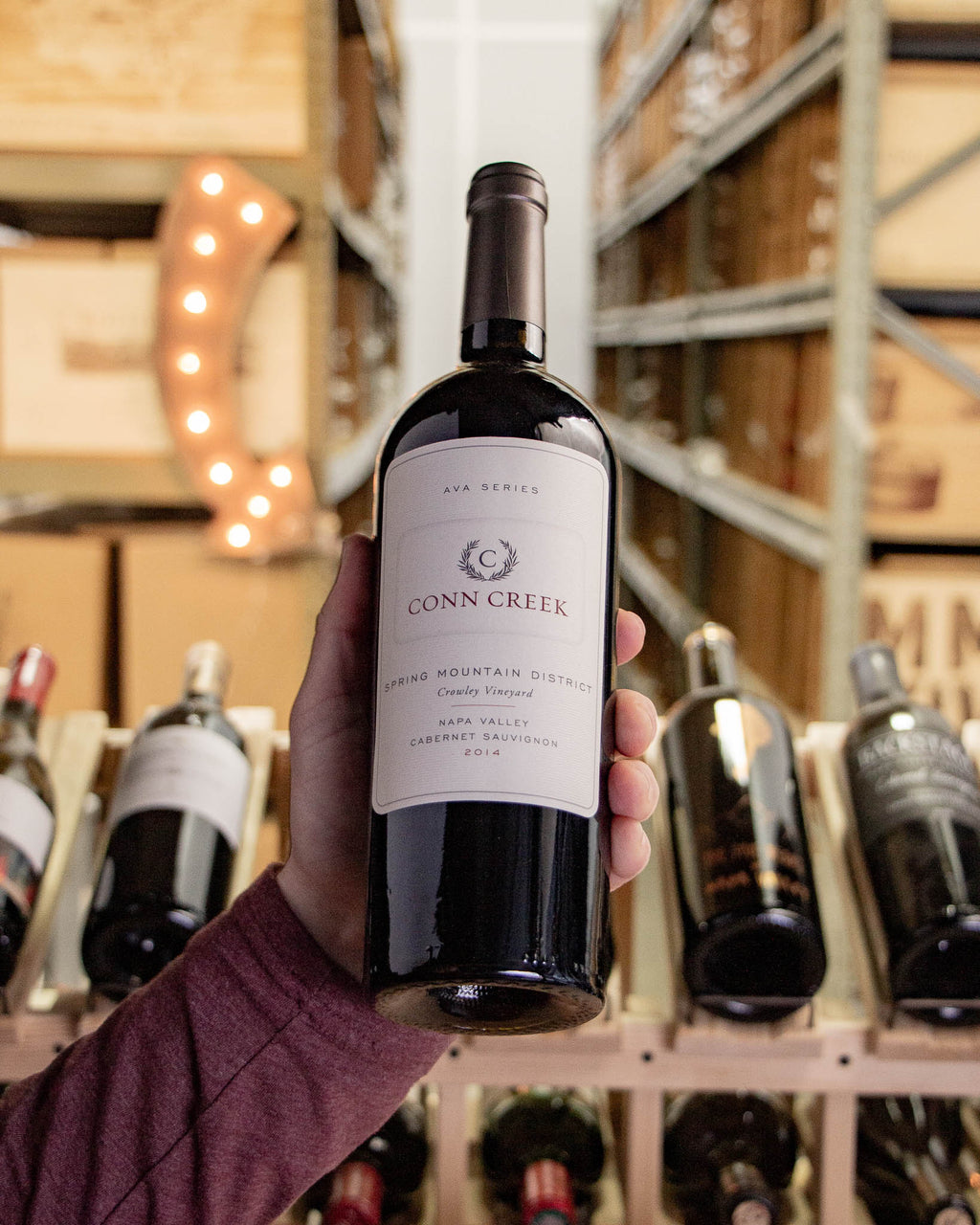 Conn Creek Cabernet Sauvignon AVA Series Crowley Vineyard Spring Mount ...